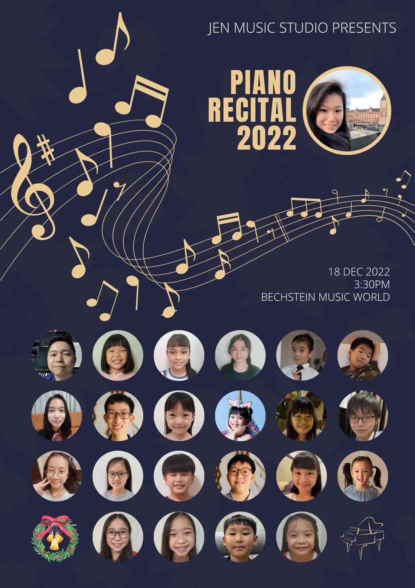 2019-2022 – Ms Jen Piano